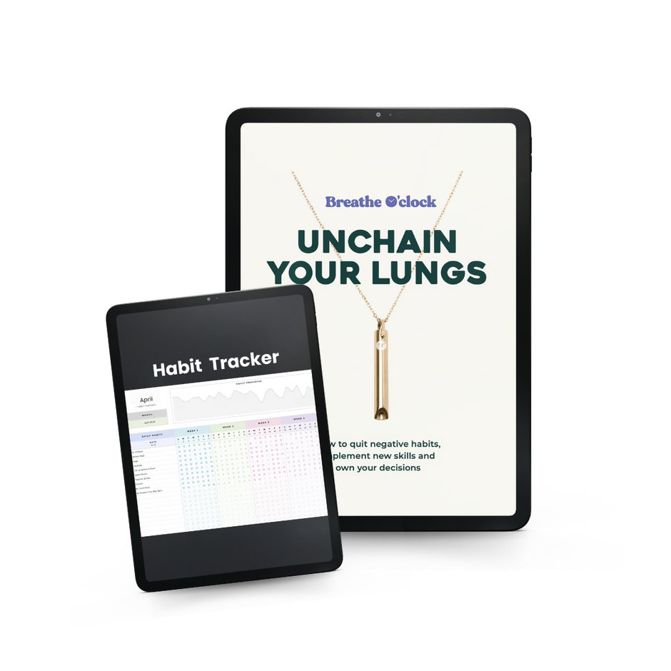 Breathe O'clock - The breathing necklace to reduce stress