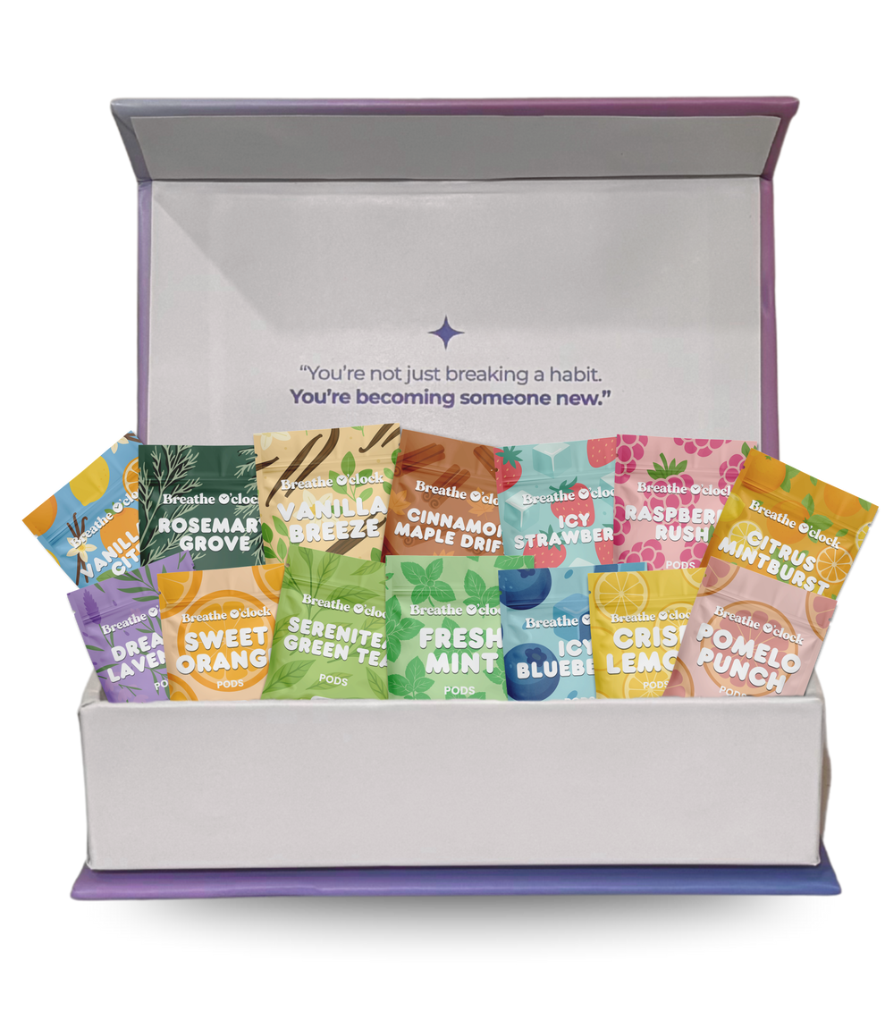 🌈 13 Flavour Pods Variety Pack – Breathe O'clock